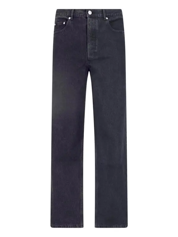 RÓHE Straight Leg Jeans - Black