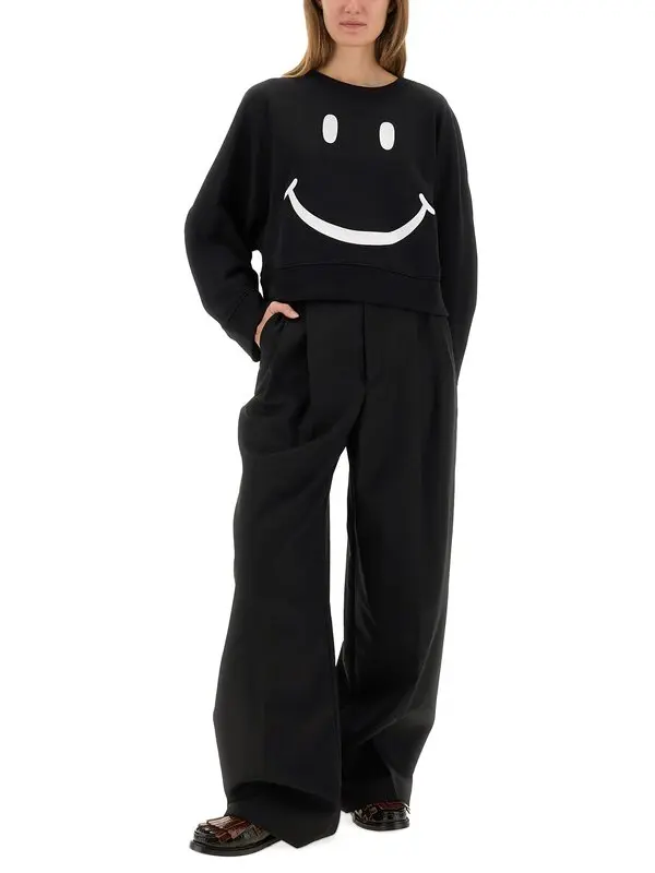 Moschino Tailored Wide Leg Pants