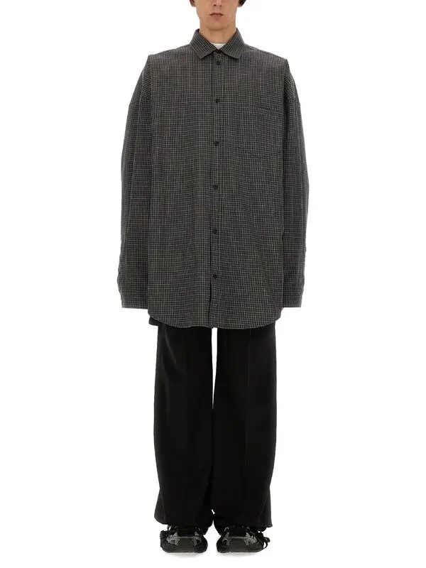 Balenciaga Large Fit Outerwear Shirt