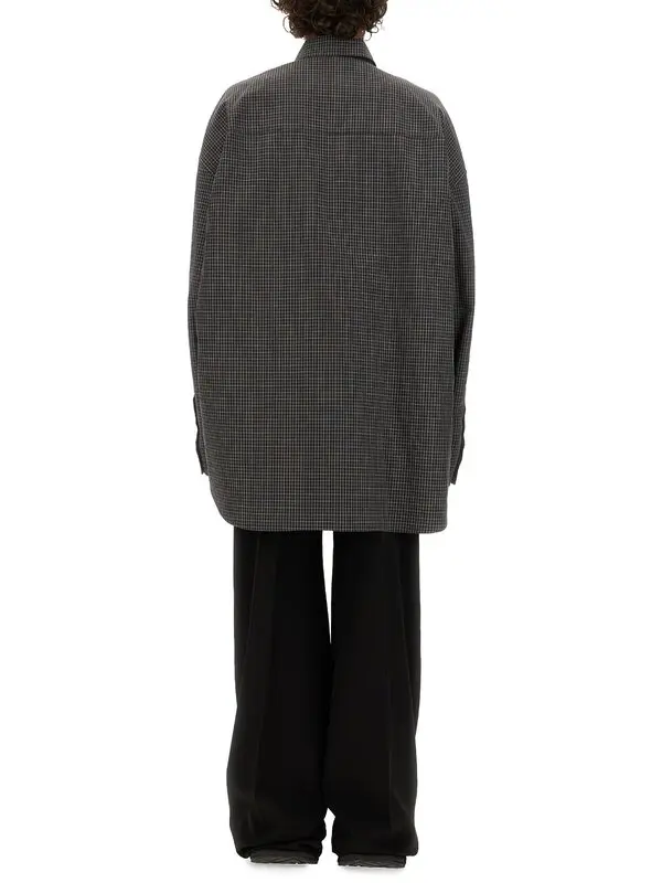 Balenciaga Large Fit Outerwear Shirt