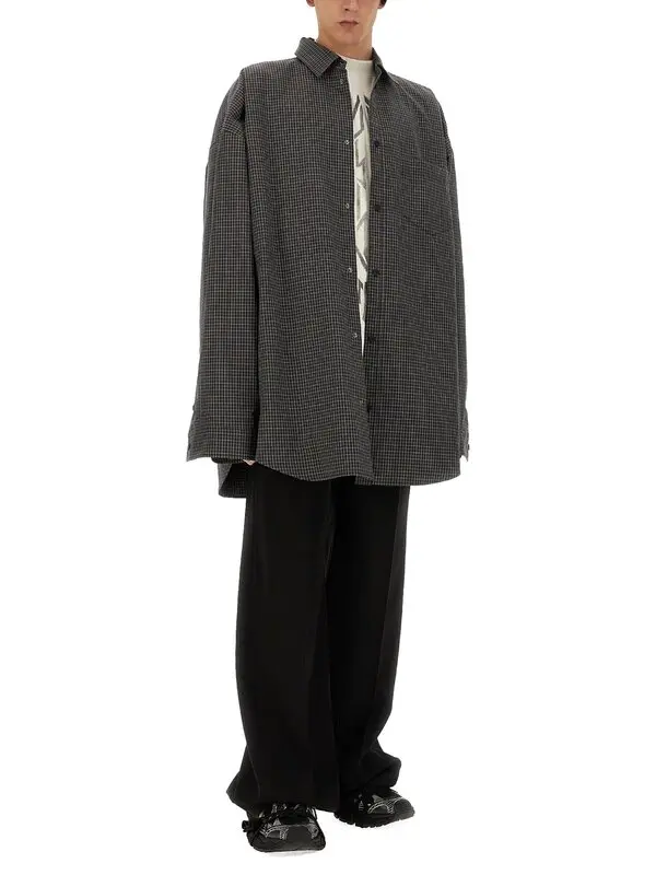 Balenciaga Large Fit Outerwear Shirt