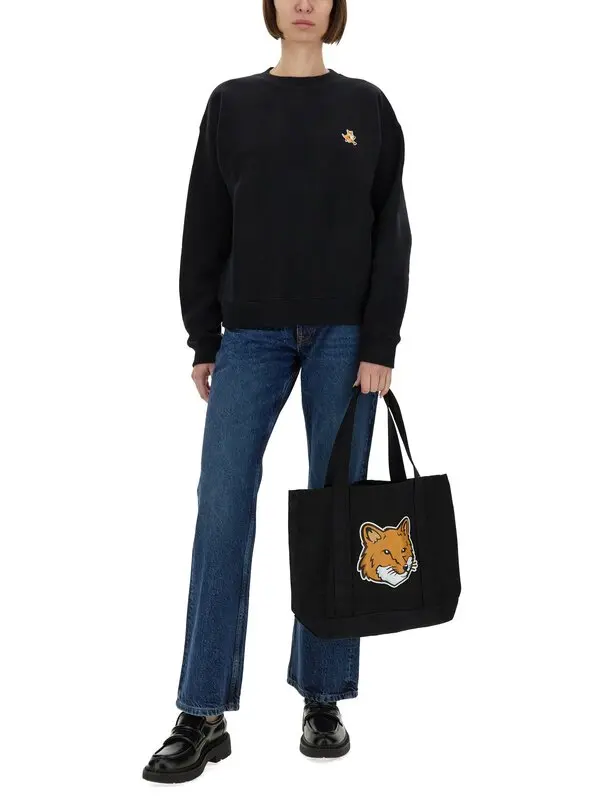Maison Kitsuné Speedy Fox Patch Sweatshirt