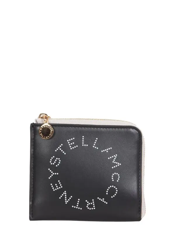 Stella McCartney Wallet With Zip - Black