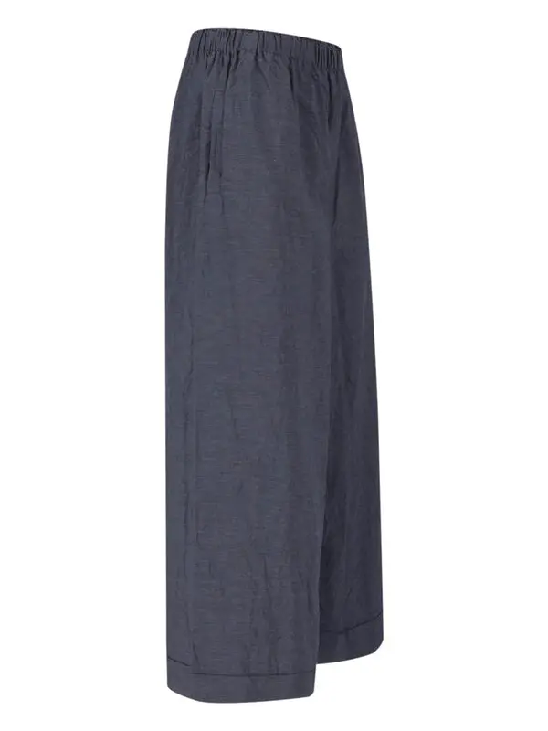 Max Mara Wide Leg Trousers - Gray