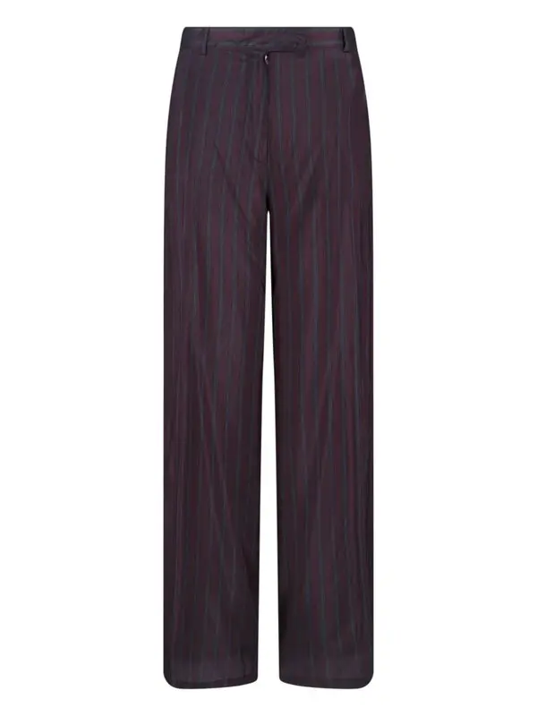 Max Mara Wide Pants - Red