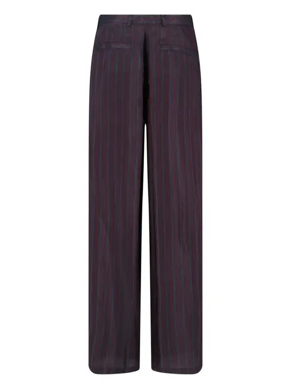Max Mara Wide Pants - Red