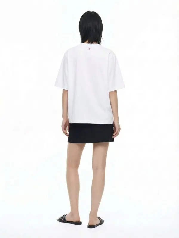 COURREGES Logo Mini Skirt - Black