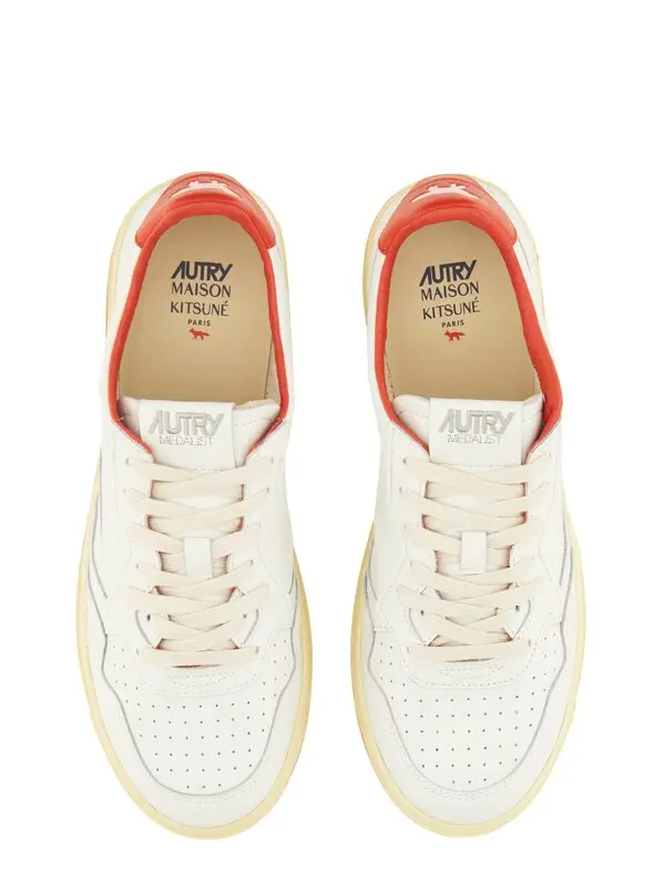 AUTRY X MAISON KITSUNE Medalist Low Sneakers