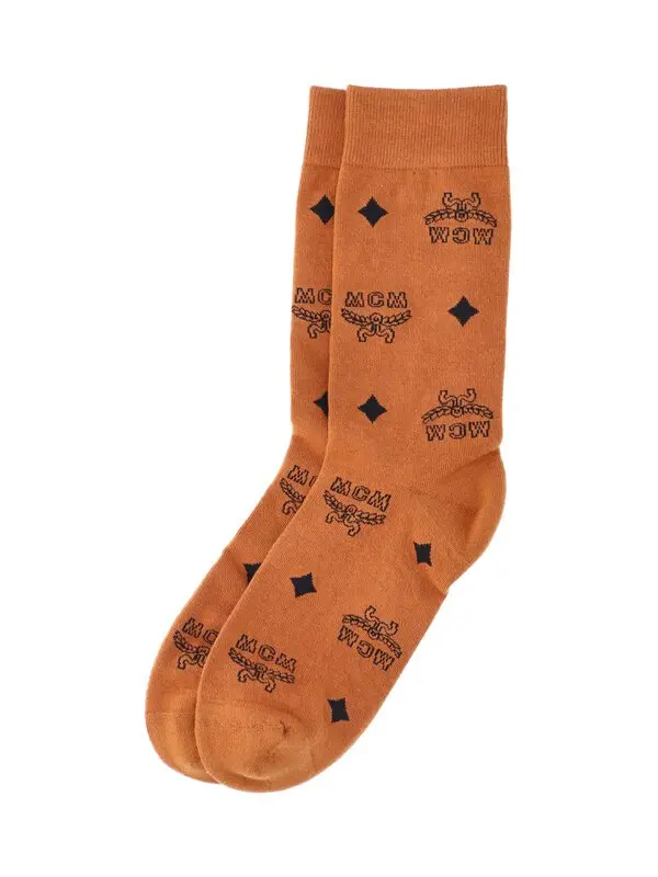 AUTRY Paul Smith Striped Crew Socks - Brown