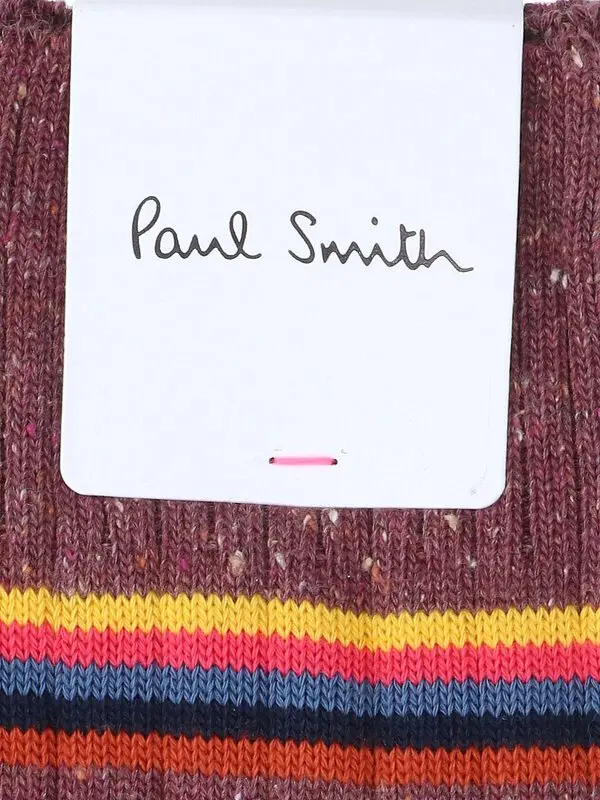 Paul Smith Logo Socks - Purple