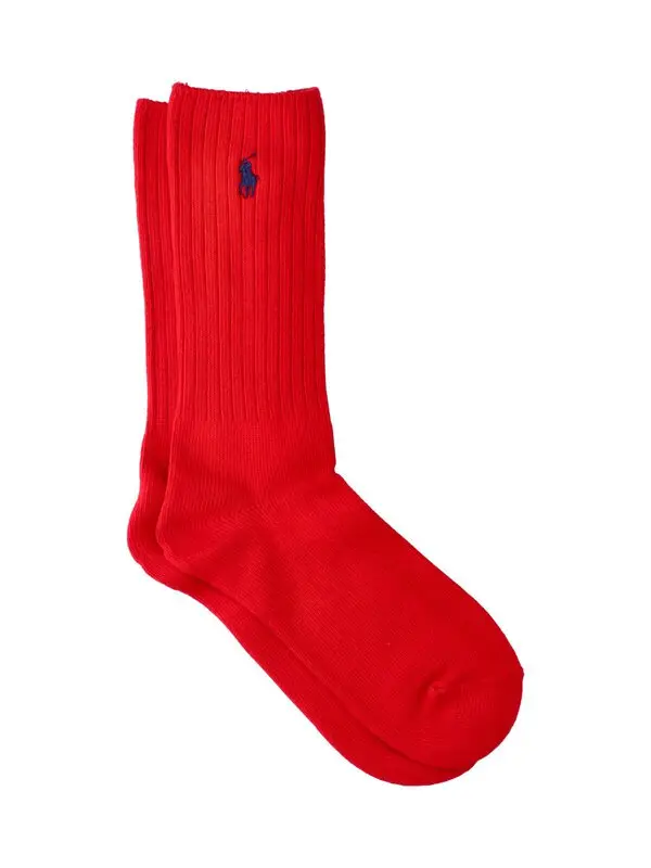 AUTRY Paul Smith Striped Crew Socks - Red