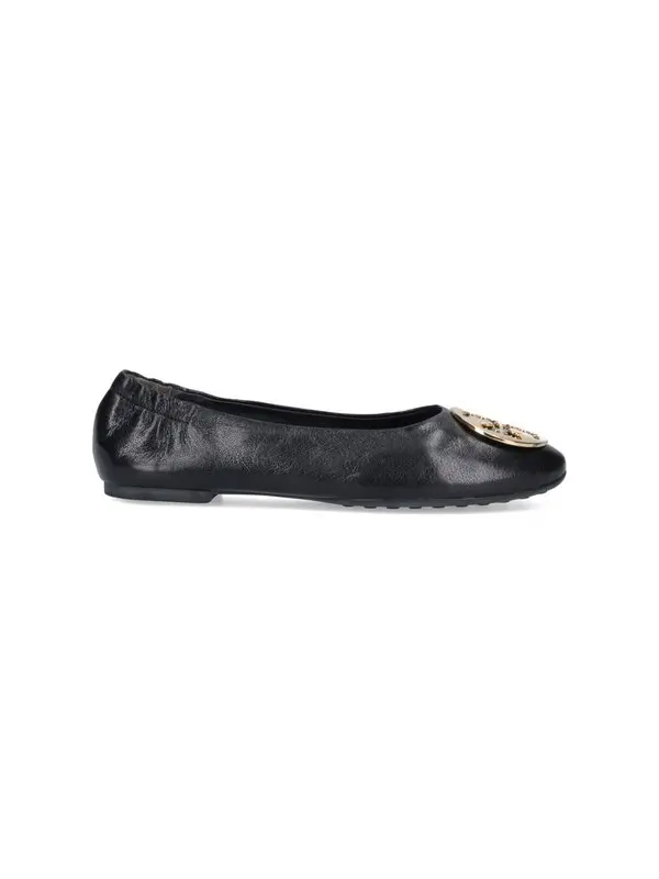 Tory Burch Claire Ballet Flats - Black
