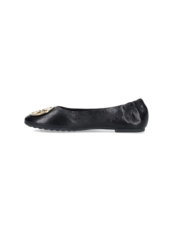 Tory Burch Claire Ballet Flats - Black