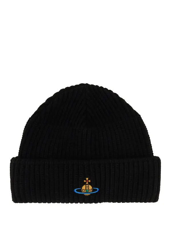 VIVIENNE WESTWOOD Beanie - Black