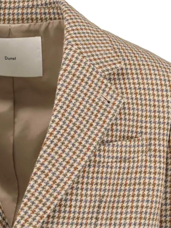 DUNST Single-breasted Wool-blend Blazer