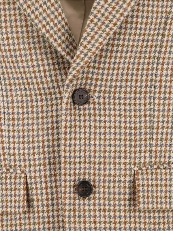 DUNST Single-breasted Wool-blend Blazer