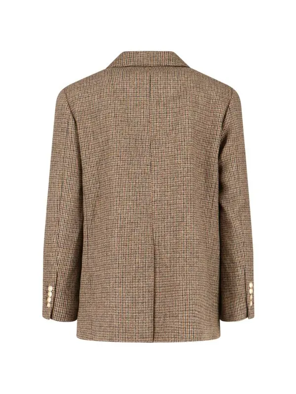 Boglioli Single-breasted Wool-blend Blazer - Brown