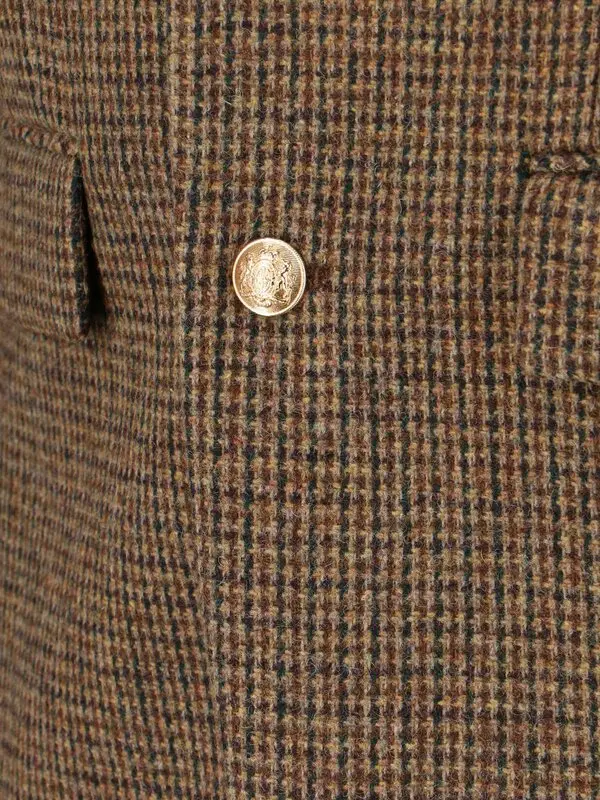 Boglioli Single-breasted Wool-blend Blazer - Brown