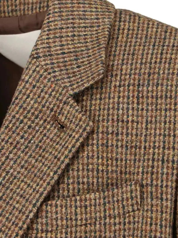Boglioli Single-breasted Wool-blend Blazer - Brown