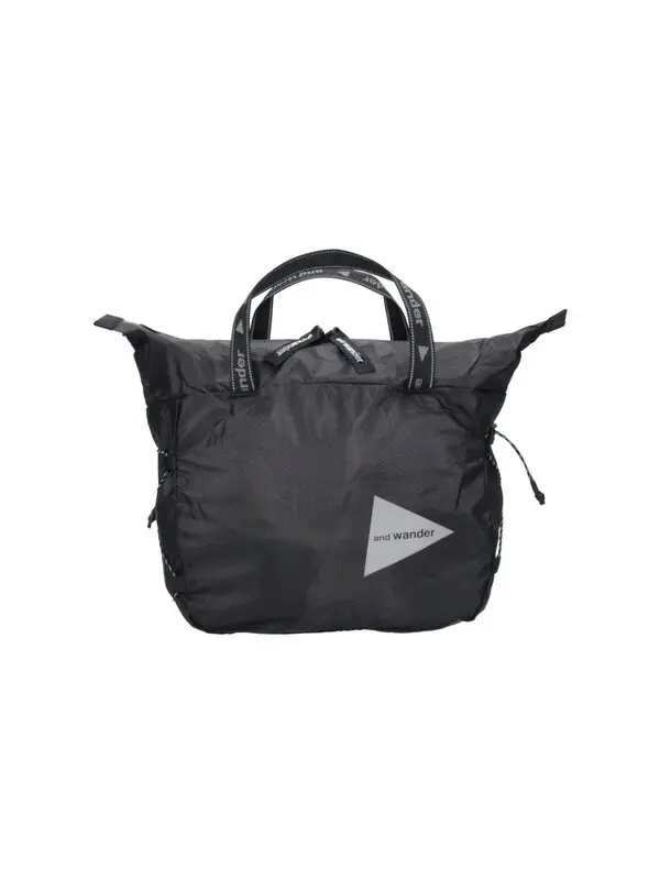 PATOU Anya Hindmarch Logo Tote Bag - Black