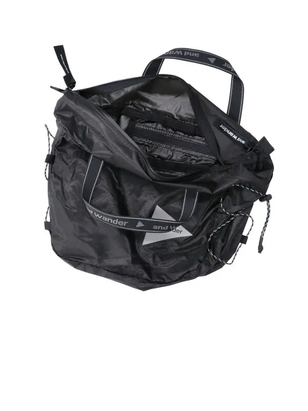 PATOU Anya Hindmarch Logo Tote Bag - Black
