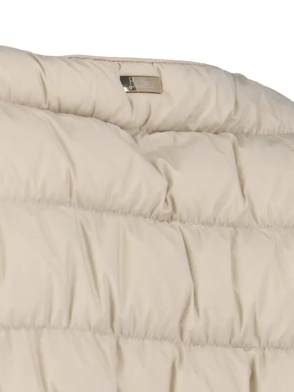 Herno Zip Down Jacket - Cream