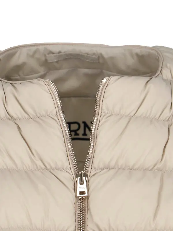 Herno Zip Down Jacket - Cream