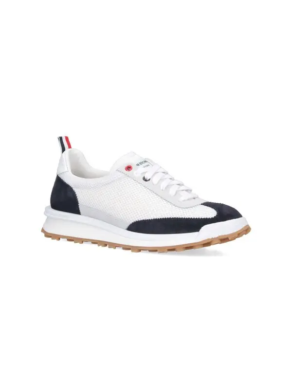 Thom Browne Tech Runner Sneakers - Blue