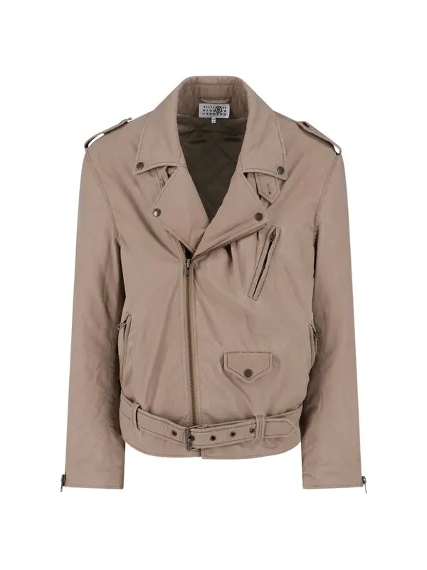 Loewe Biker Jacket - Beige