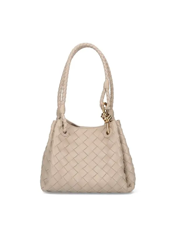 Bottega Veneta Parachute Small Bag - Beige