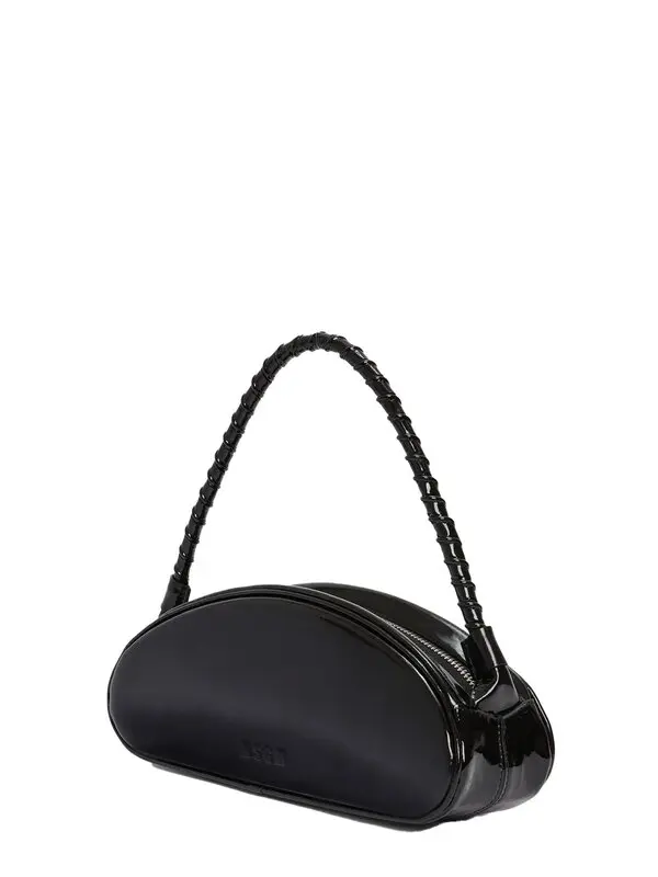 MSGM Leather Handbag - Black