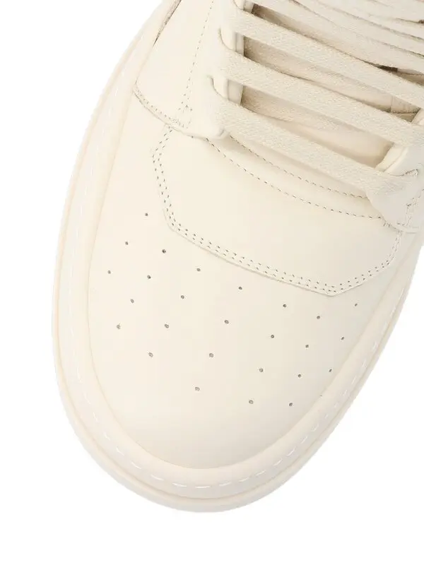 Rick Owens Mega Geobasket High-top Sneakers - White