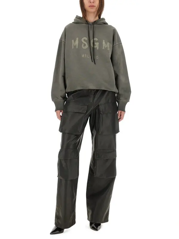 MSGM Regular Fit Cargo Pants
