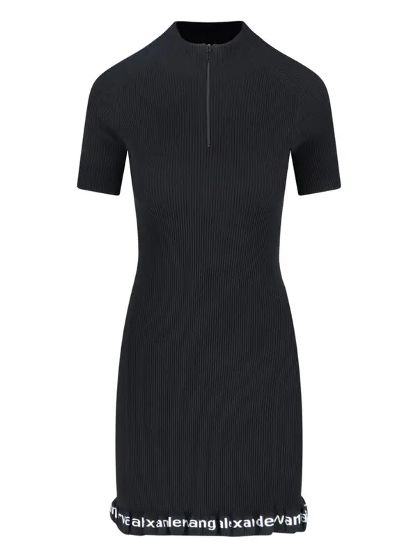 Alexander Wang Logo Midi Dress