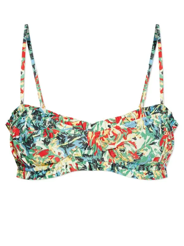 GANNI Bikini Top - Multicolour