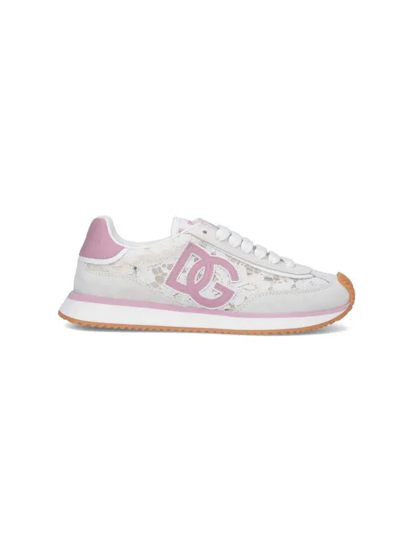 Dolce & Gabbana Cushion Sneakers - Pink