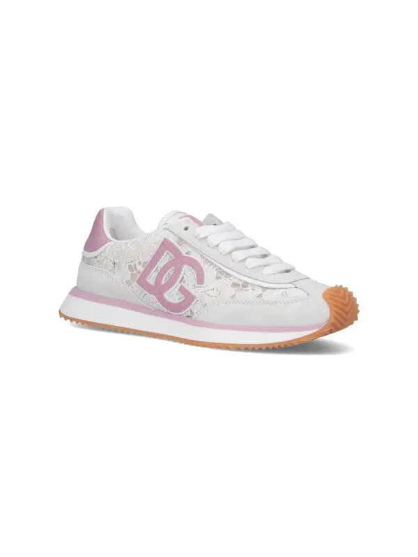 Dolce & Gabbana Cushion Sneakers - Pink