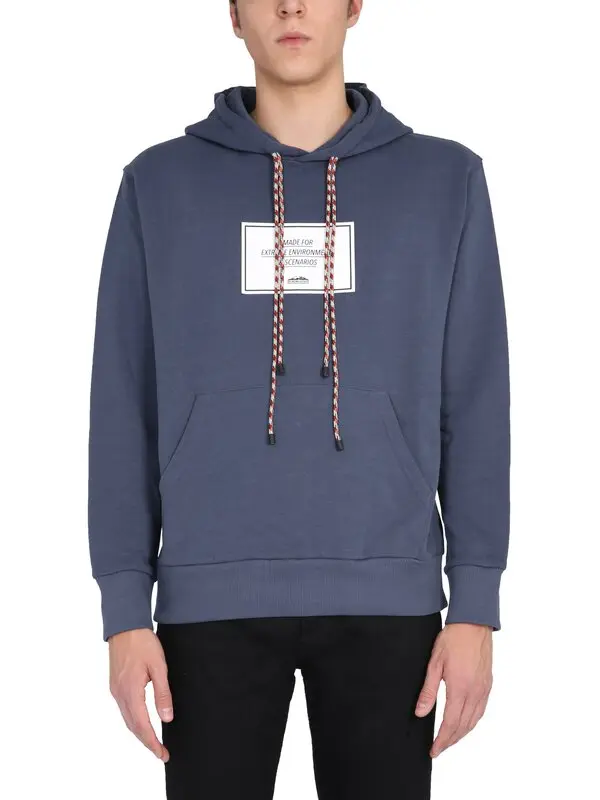 IH NOM UH NIT Printed Hoodie - Blue