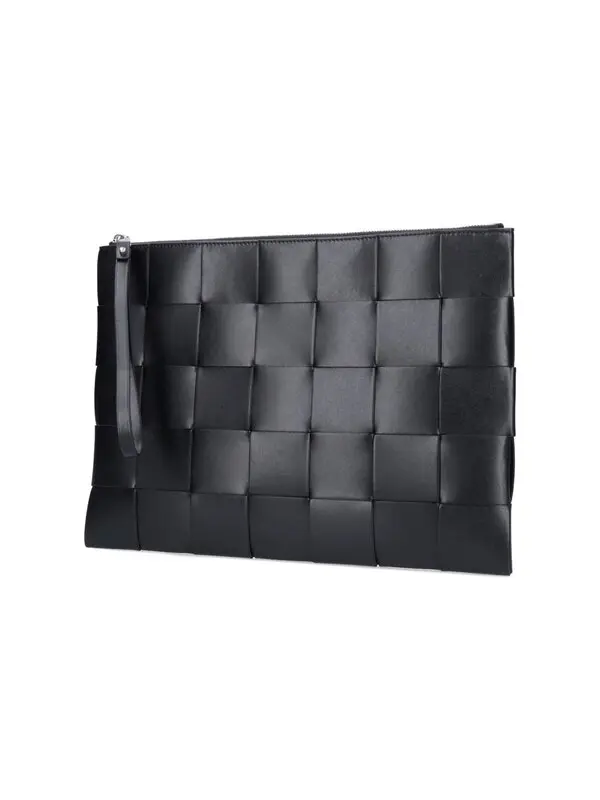 Bottega Veneta Intrecciato Leather Pouch