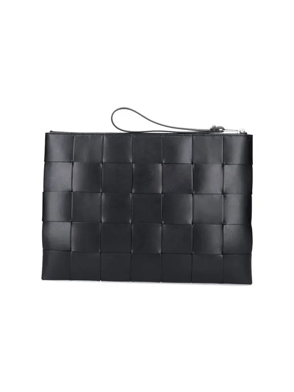 Bottega Veneta Intrecciato Leather Pouch