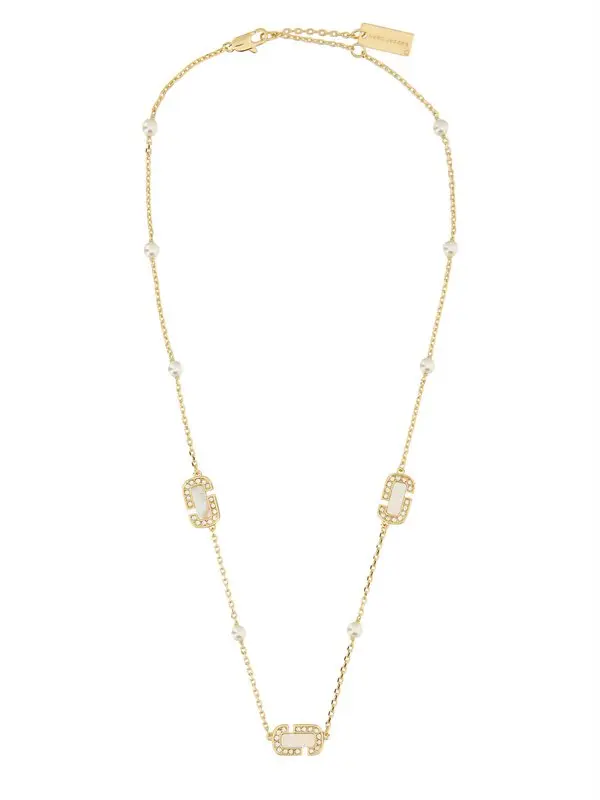 Marc Jacobs J Marc Luxe Station Necklace - Gold