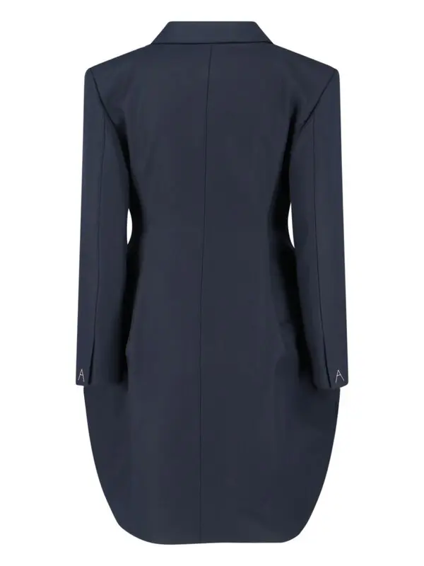 Alaïa Rounded Double-breasted Coat