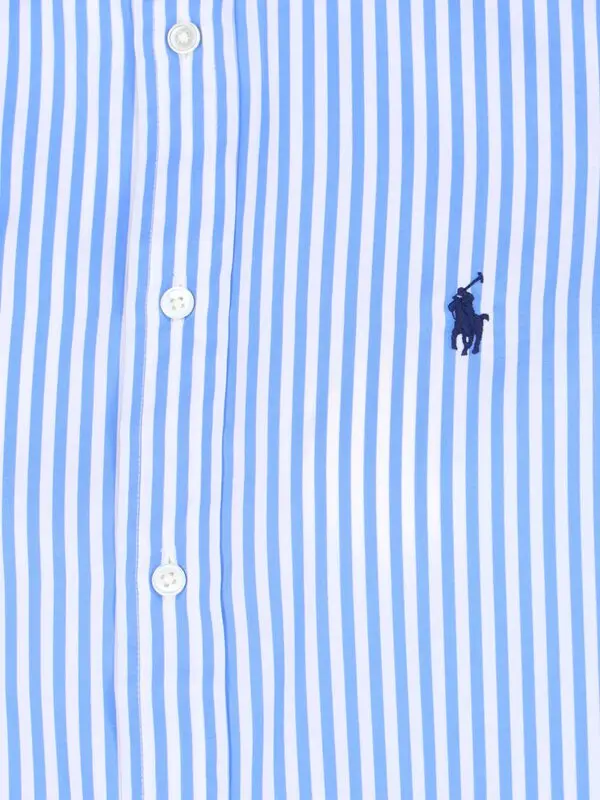 RÓHE Striped Shirt - Light Blue