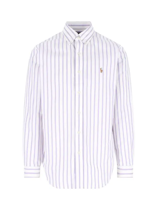 RÓHE Striped Shirt - Purple