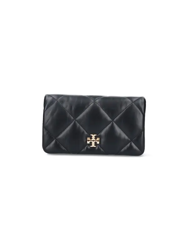 Tory Burch Kira' Chain Wallet - Black