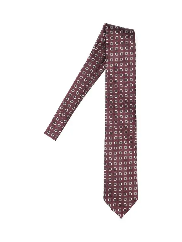 TOM FORD Silk Neck Tie - Brown