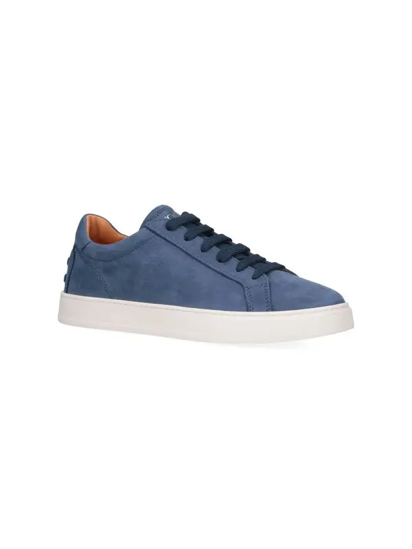TOD'S Calf Nubuck Sneakers - Blue
