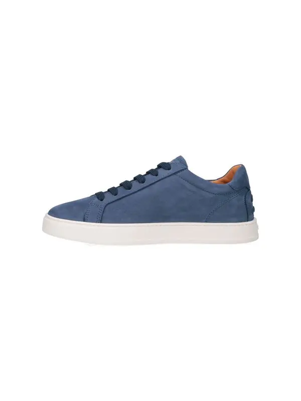 TOD'S Calf Nubuck Sneakers - Blue