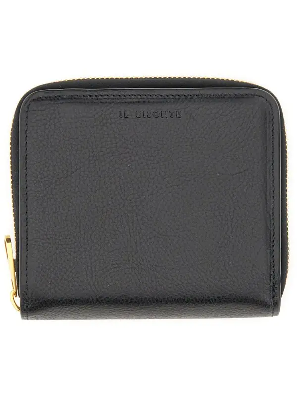 Il Bisonte Leather Wallet - Black