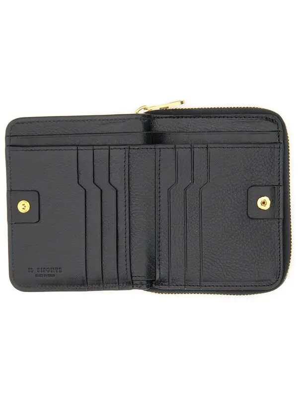 Il Bisonte Leather Wallet - Black